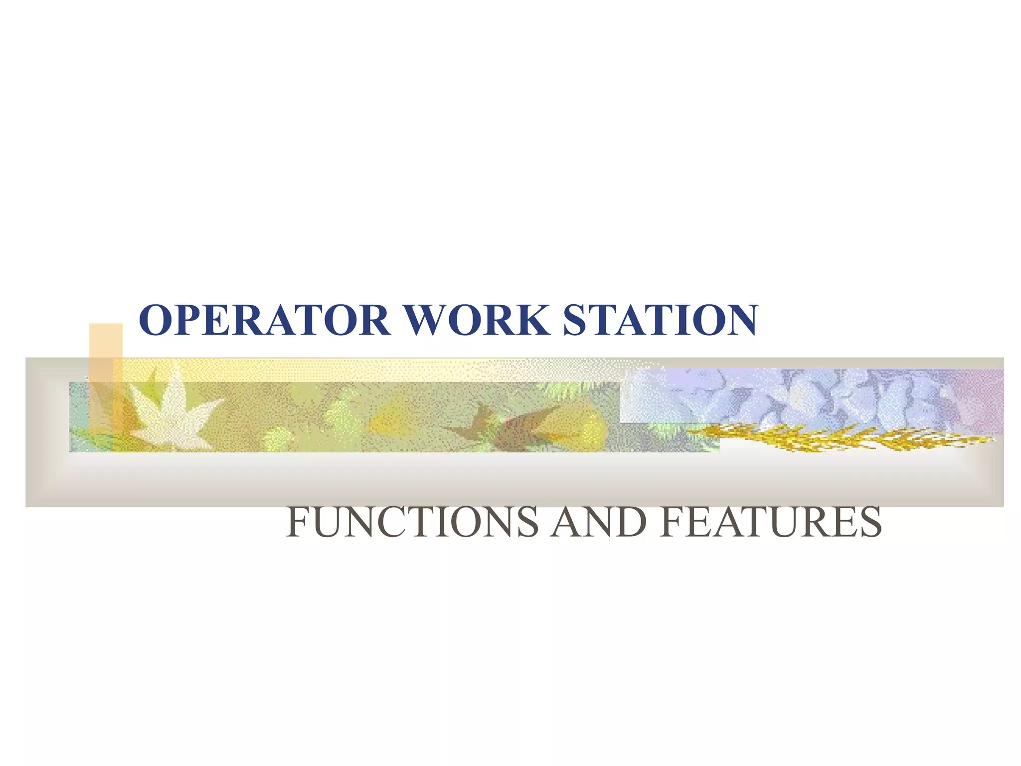 Dcs operator training | PPT