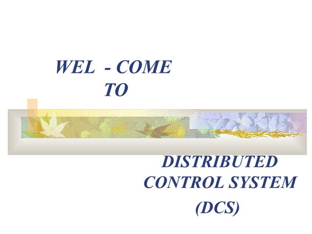 Dcs operator training | PPT