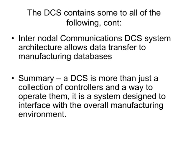Dcs overview | PPT
