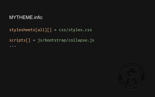 Improve theming with (Twitter) Bootstrap | PDF