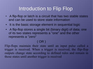 D Flip Flop | ODP