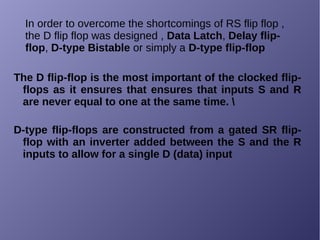 D Flip Flop | ODP