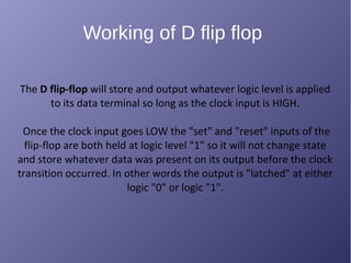 D Flip Flop | ODP