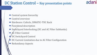 DC Station Control of HVDC transmisson system | PPT