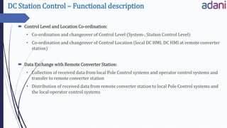 DC Station Control of HVDC transmisson system | PPT