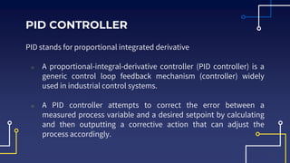 Simulation and Comparison of P, PI, PID Controllers on MATLAB/ Simulink | PPTX