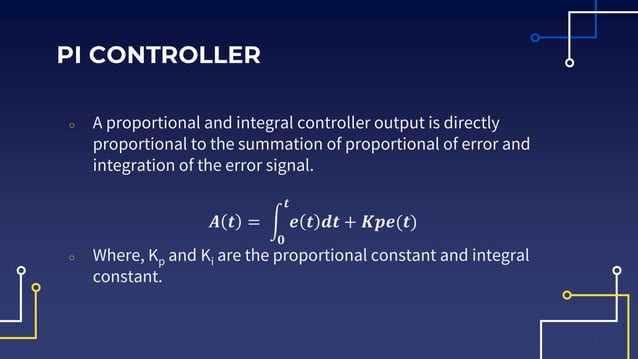 Simulation and Comparison of P, PI, PID Controllers on MATLAB/ Simulink ...
