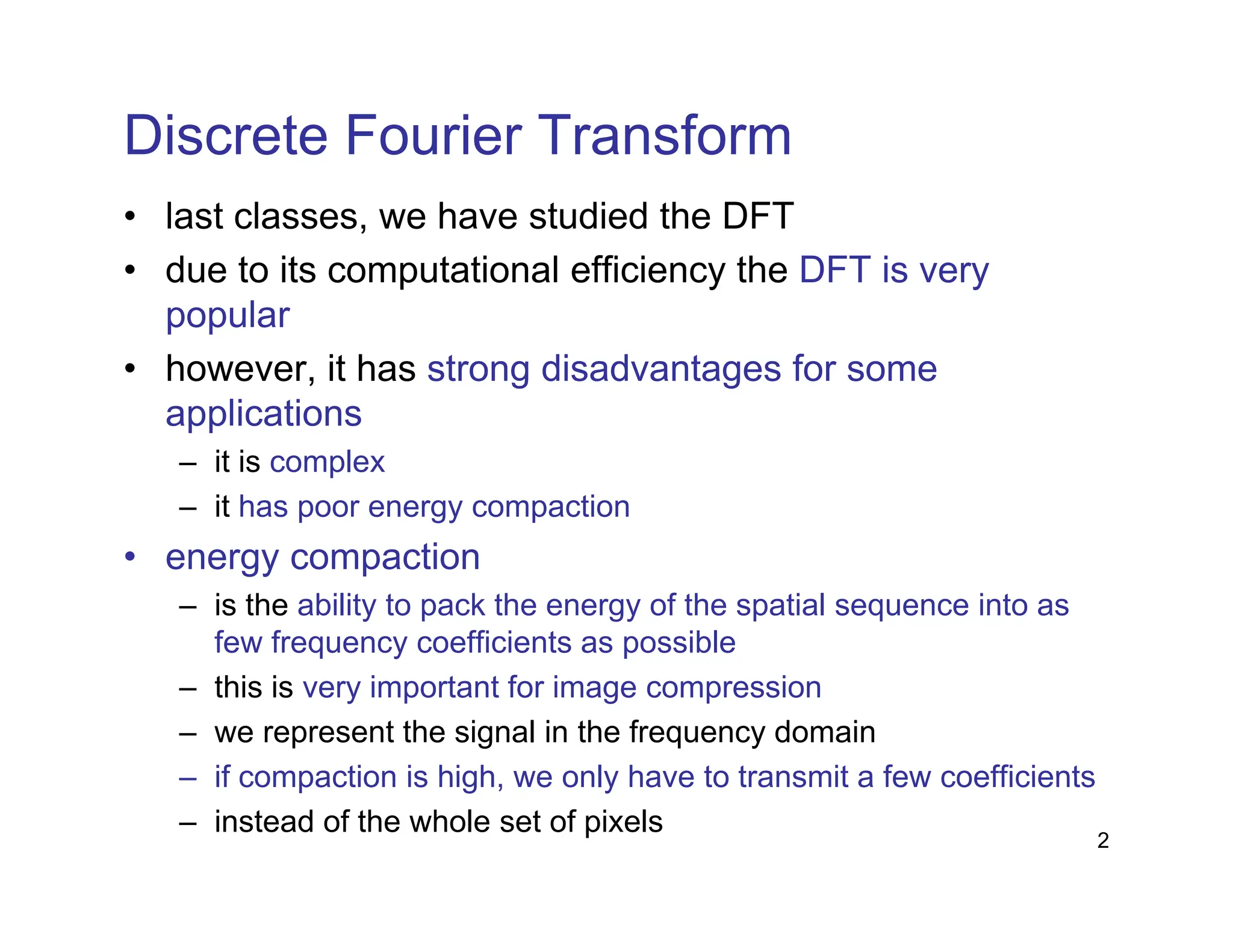Discrete time cosine transform DCT Signal Processing | PDF