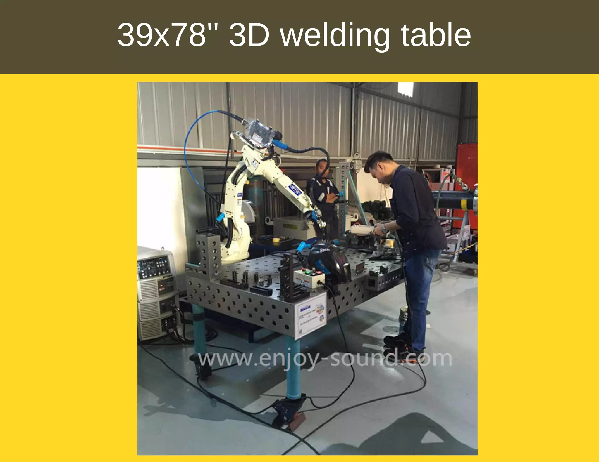 DCT 3D Welding table and fixture catalog | PPT