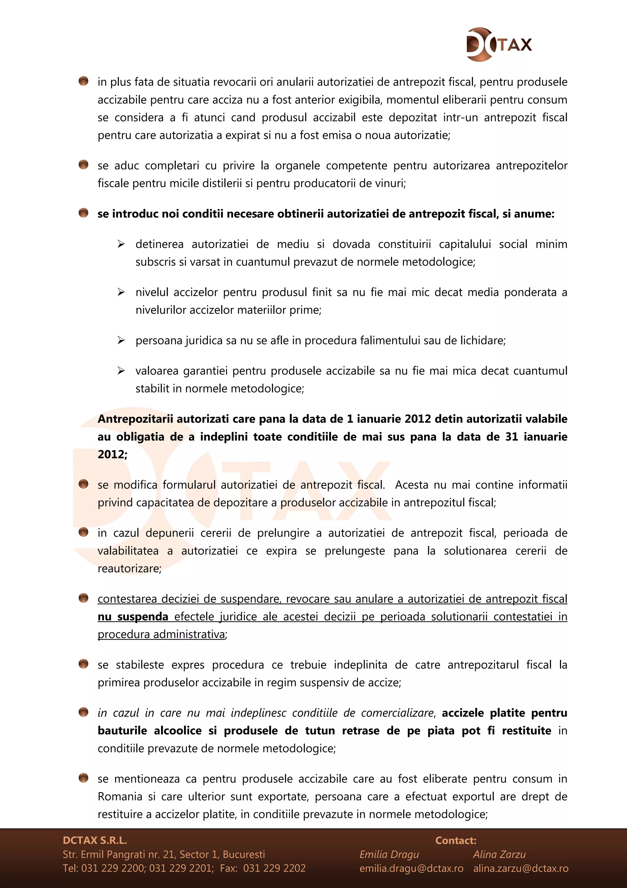 Dc tax update_modificari cod fiscal_7 septembrie 2011 | PDF