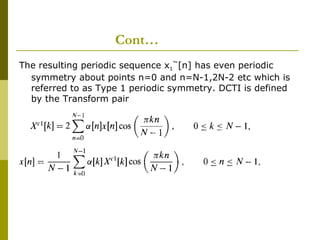 Dct,gibbs phen,oversampled adc,polyphase decomposition | PPT