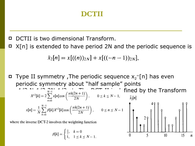 Dct,gibbs phen,oversampled adc,polyphase decomposition | PPT