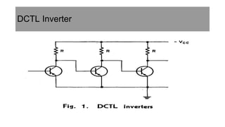 direct coupled transistor logic | PPTX