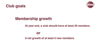 Toastmasters Distinguished Club Program | PDF