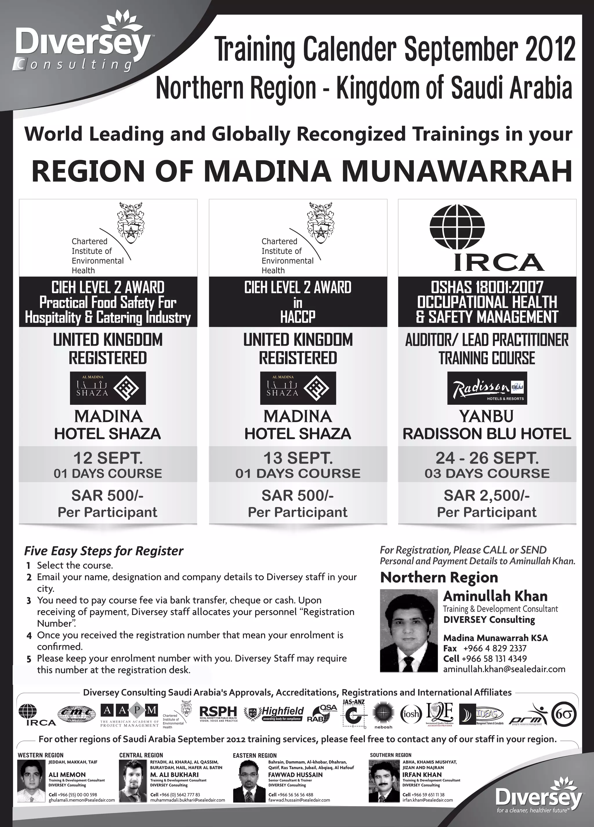 Dc Training Flyer Sep 2012 Madina Bw | PDF