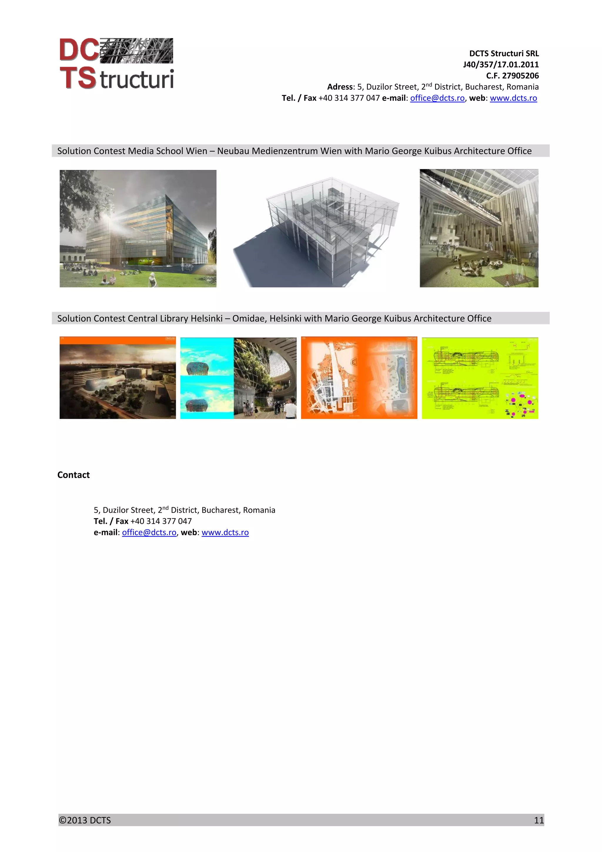 DCTS - Selection of projects | PDF | Civil Engineering Industry | Industries