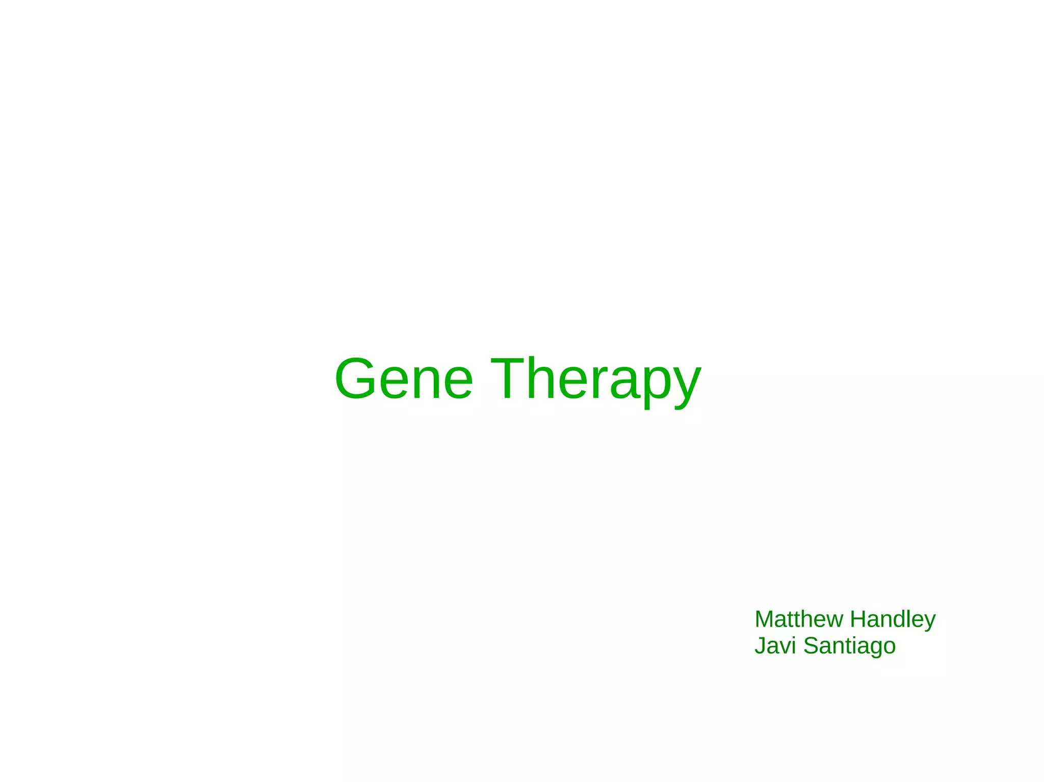 Gene Therapy | ODP | Physical Therapy | Wellness
