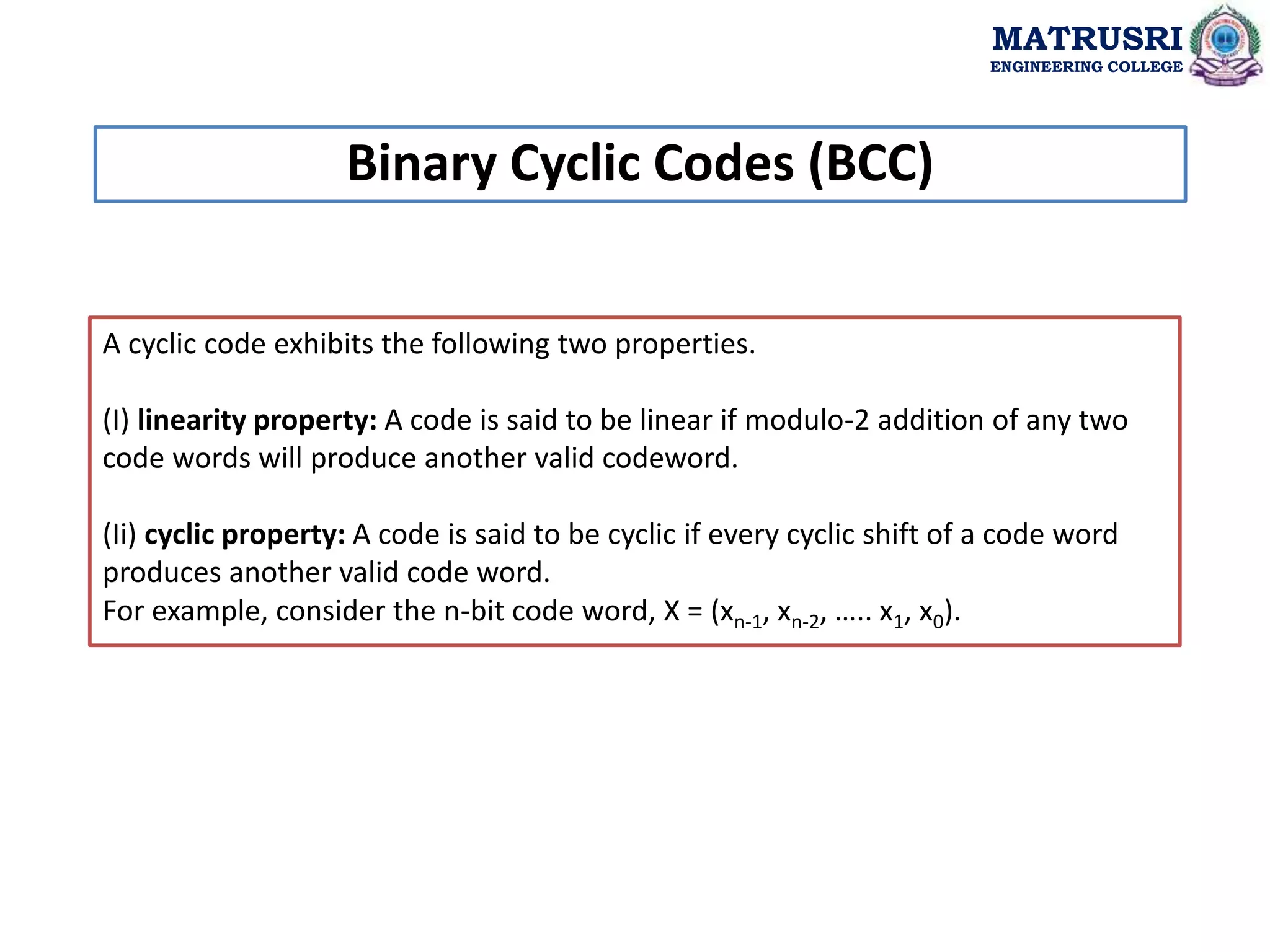 UNIT-3 : CHANNEL CODING | PPT