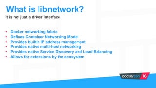Docker for Ops: Docker Networking Deep Dive, Considerations and Troubleshooting by Madhu ...