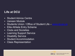DCU Science Education Presentation | PPT
