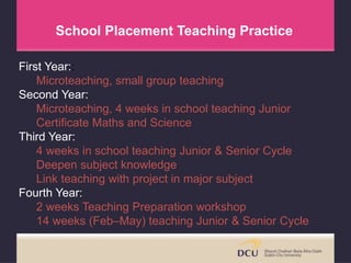 DCU Science Education Presentation | PPTX