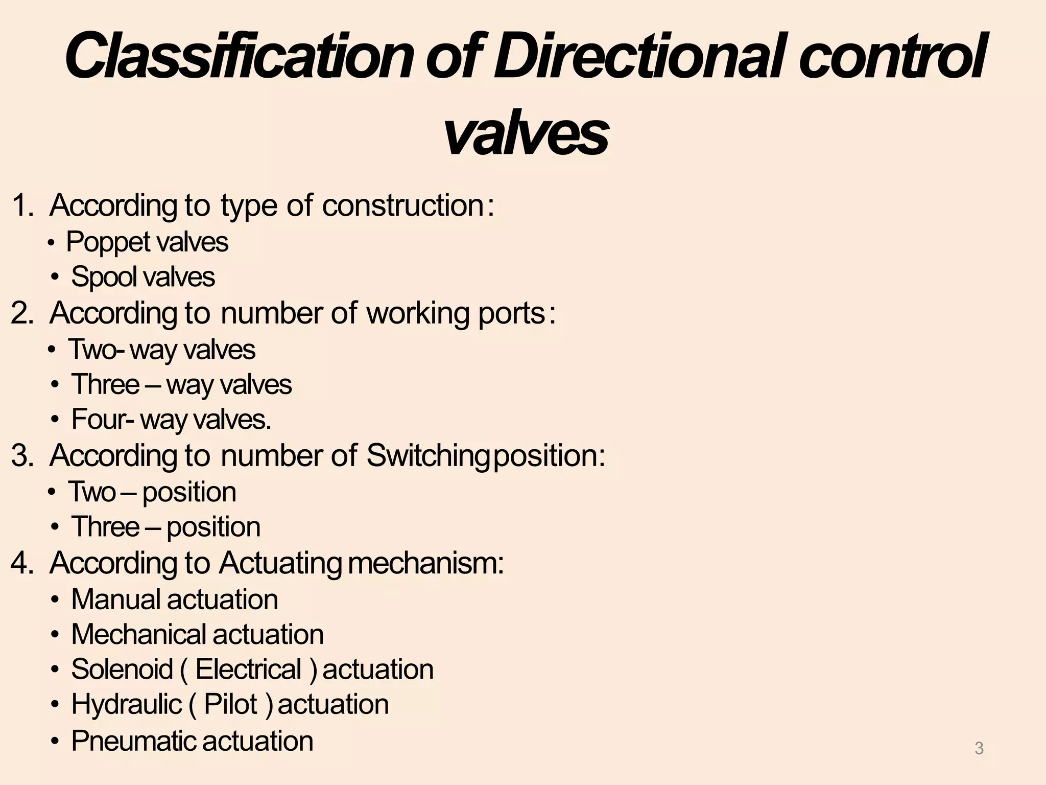 DIRECTION CONTROL VALVE | PPTX