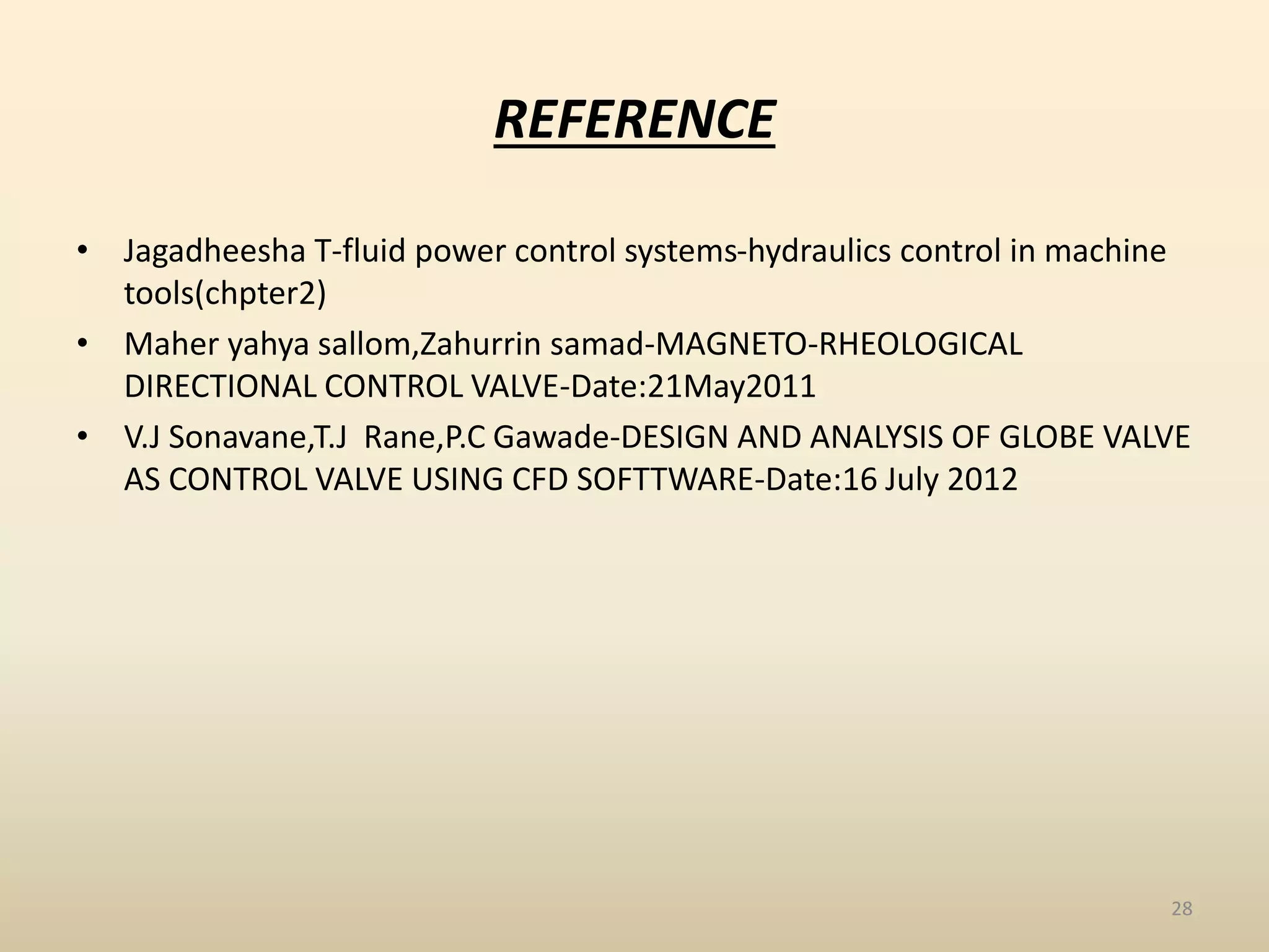 application of Direction control valve in automatic transmission | PPTX