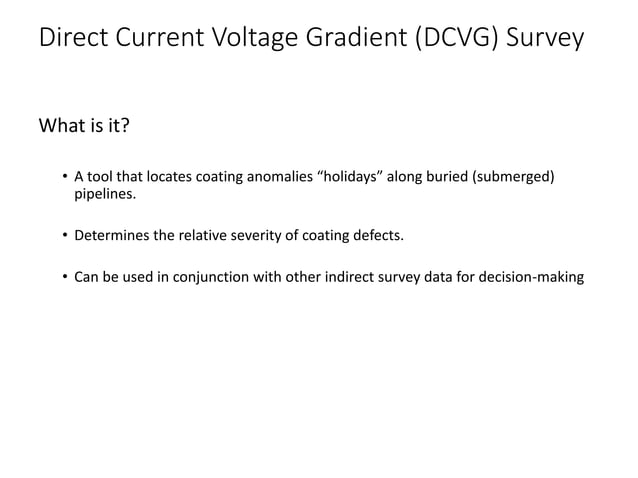 DCVG Dig Selection – Above & Beyond %IR - Ryan Swor | PPTX