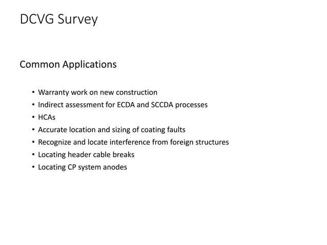 DCVG Dig Selection – Above & Beyond %IR - Ryan Swor | PPTX
