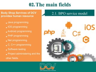DCV presentation | PPTX
