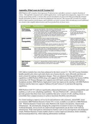 How the IBM Platform LSF Architecture Accelerates Technical Computing | PDF