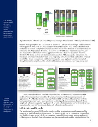 How the IBM Platform LSF Architecture Accelerates Technical Computing | PDF