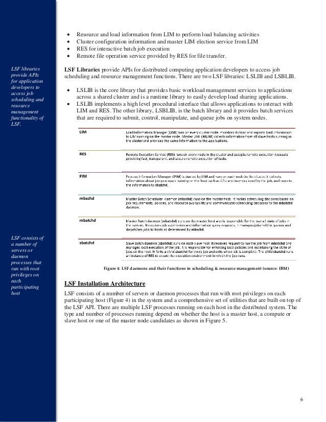 How The Ibm Platform Lsf Architecture Accelerates Technical Computing