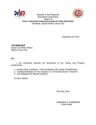 Dcwd transmittal | DOCX