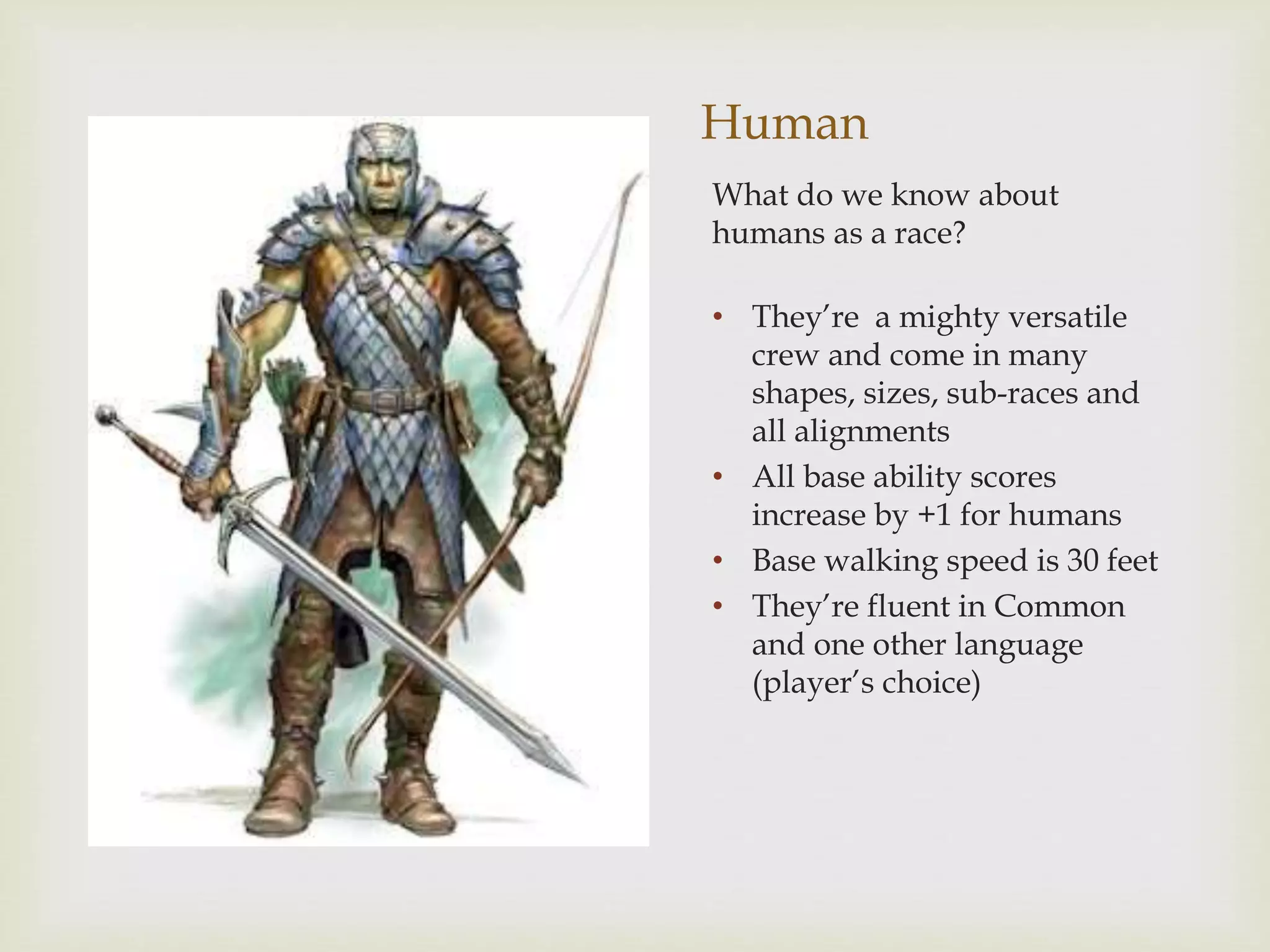 Intro to Dungeons & Dragons: The Very Basics (For my Colleagues) | PPTX