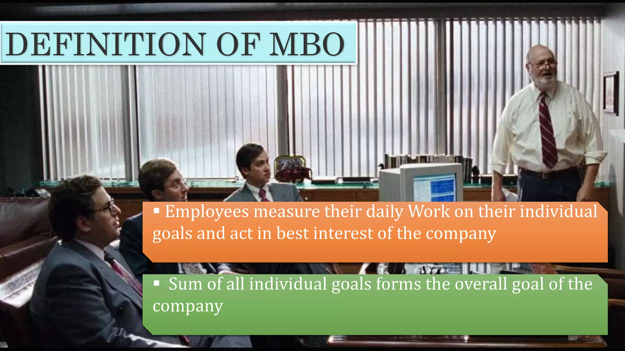 MBO Process (Management by Objective) | PPTX