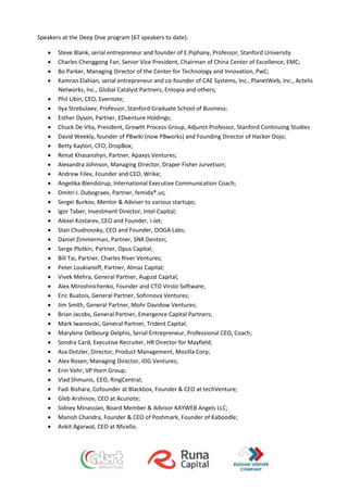 Deep Dive in Silicon Valley | PDF