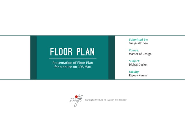Floor Plan: 3DS Max | PDF