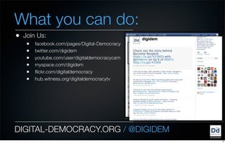 Digital Democracy - Overview | PDF
