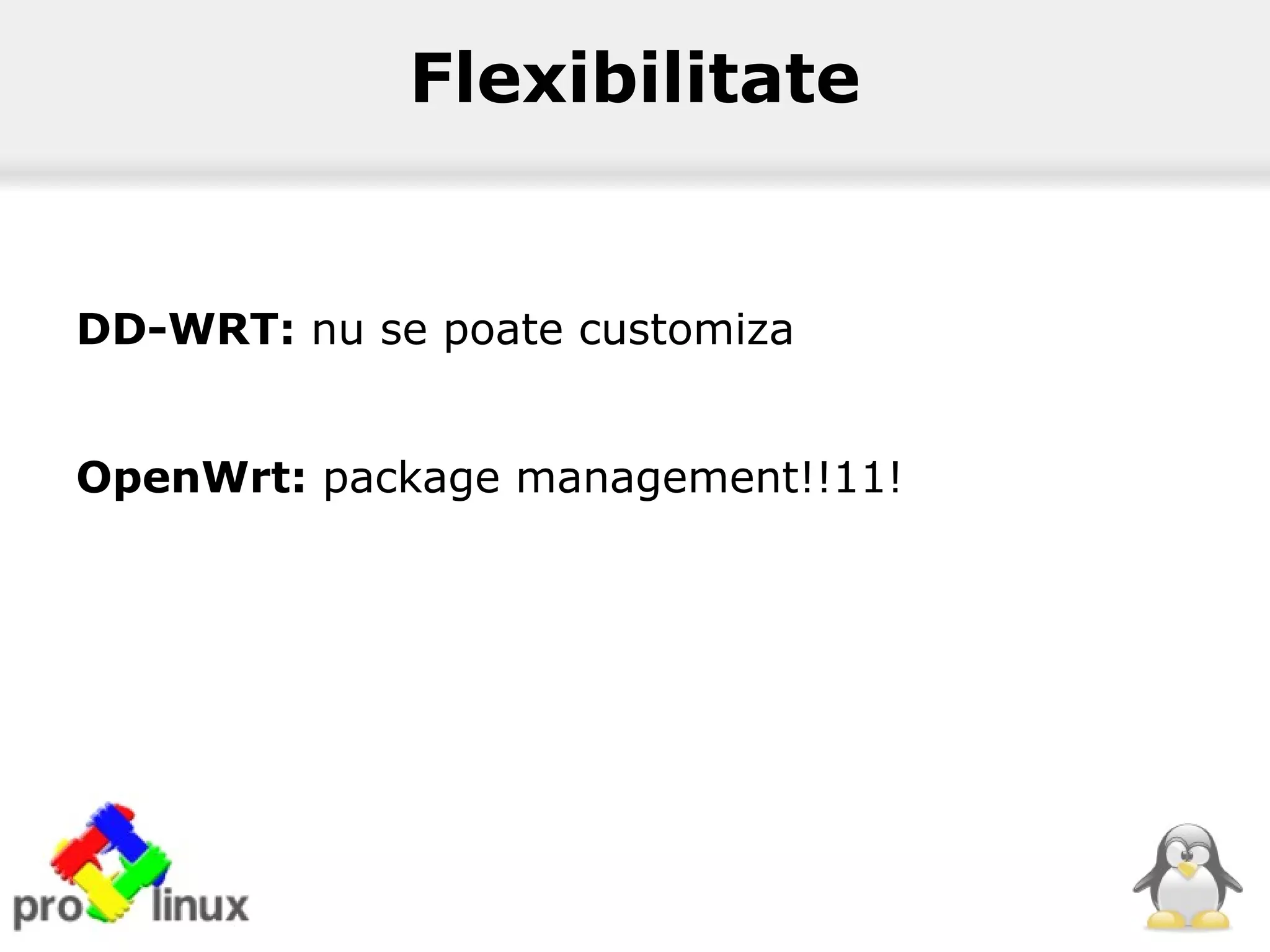 DD-WRT vs OpenWrt | PDF
