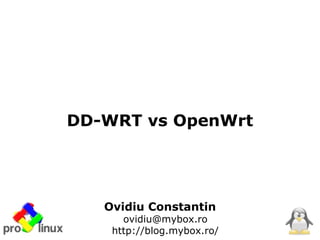 DD-WRT vs OpenWrt | PDF
