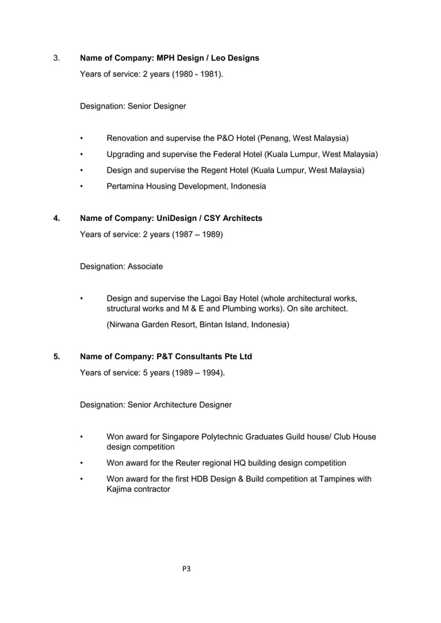 NEW CV_20082015 Rodney Ong Swee Huat. | PDF