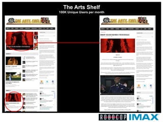 IMAX Robocop Poster_Online reporting_FINAL | PPT