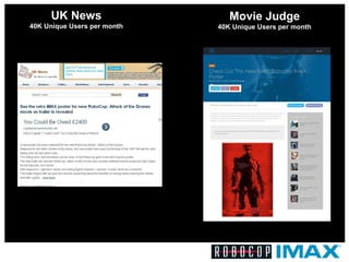 IMAX Robocop Poster_Online reporting_FINAL | PPT