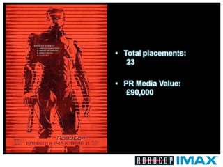 IMAX Robocop Poster_Online reporting_FINAL | PPT
