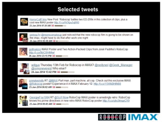 IMAX Robocop Poster_Online reporting_FINAL | PPT