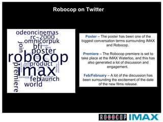 IMAX Robocop Poster_Online reporting_FINAL | PPT