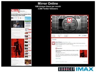 IMAX Robocop Poster_Online reporting_FINAL | PPT