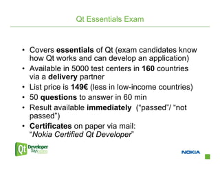 Discover Qt Learning and Certification | PPT