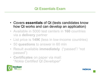 Discover Qt Learning and Certification | PPT